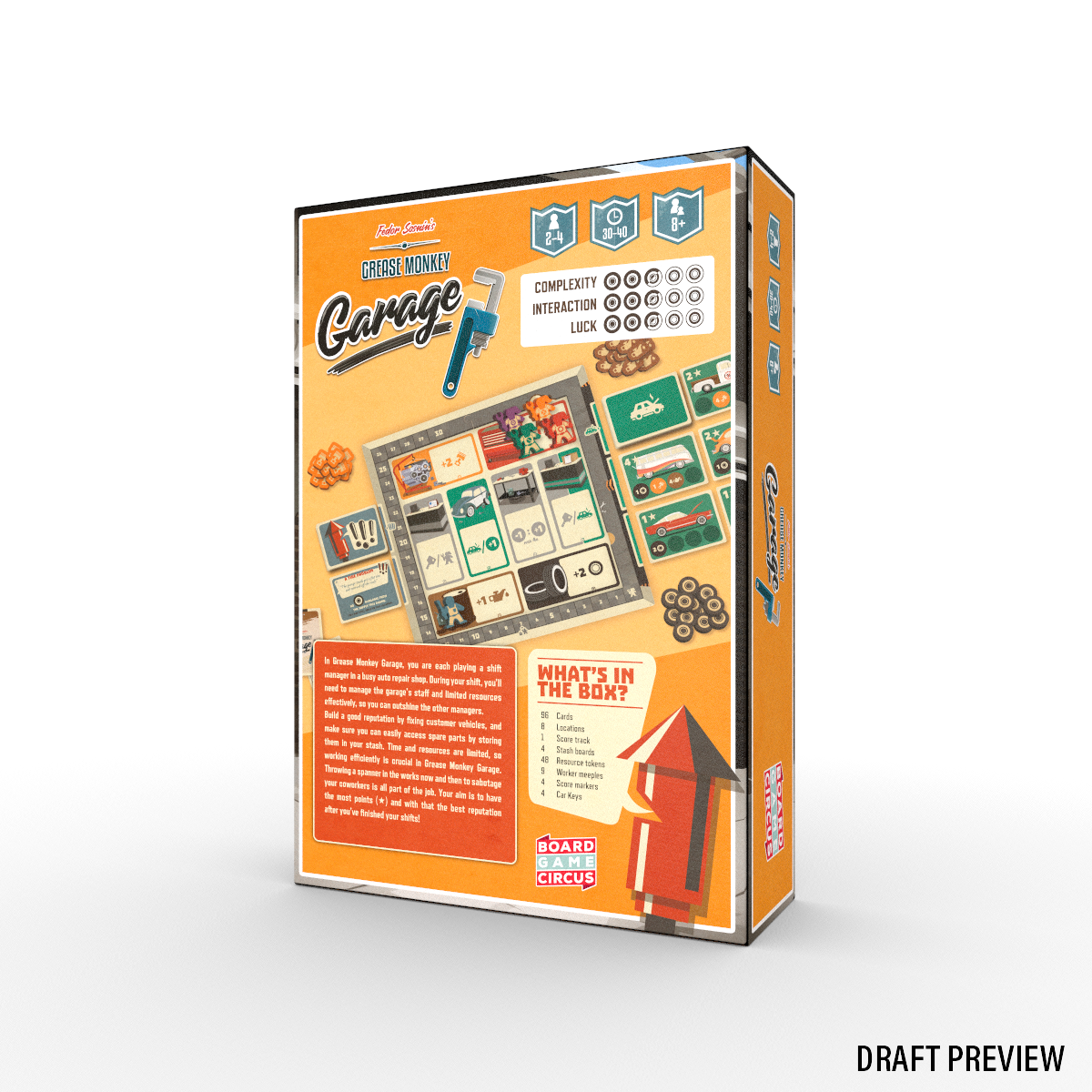 Grease Monkey Garage – Board Game Circus